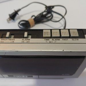 cosmo | Other | Vintage Cosmo Led Digital Alarm Clock Model E8 Vtg ...